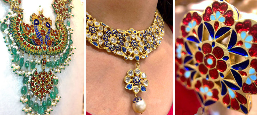 Shades of Enamel Jewellery - The Diamond Talk